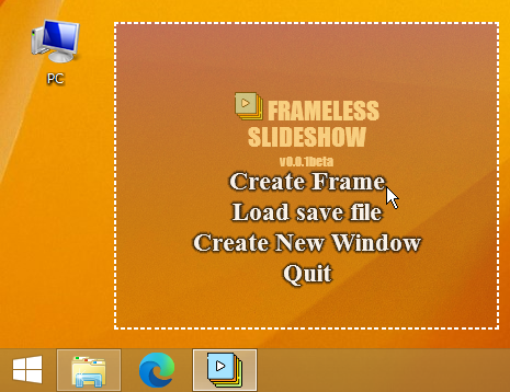 Frameless Slideshow